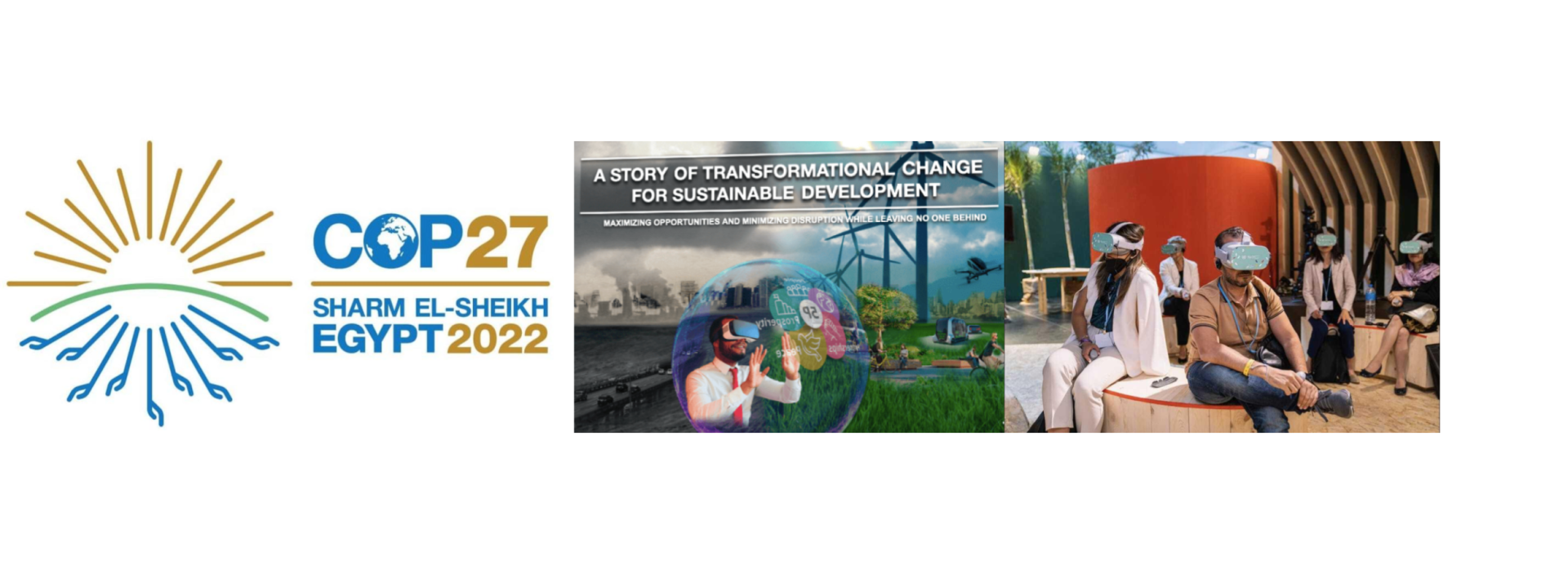 UNSSC presenta nuestra experiencia de VR en el COP27 - Immersium Studio